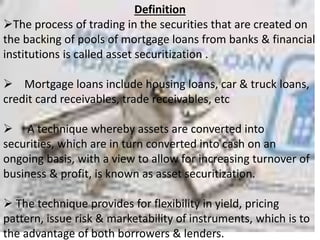 securtization & mortgage loans | PPTX