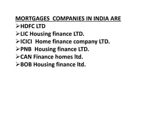 securtization & mortgage loans | PPTX