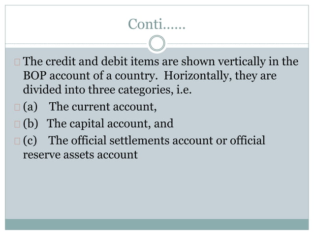 Balnace of payment affect macroeconomics | PPTX | Business Accounting ...