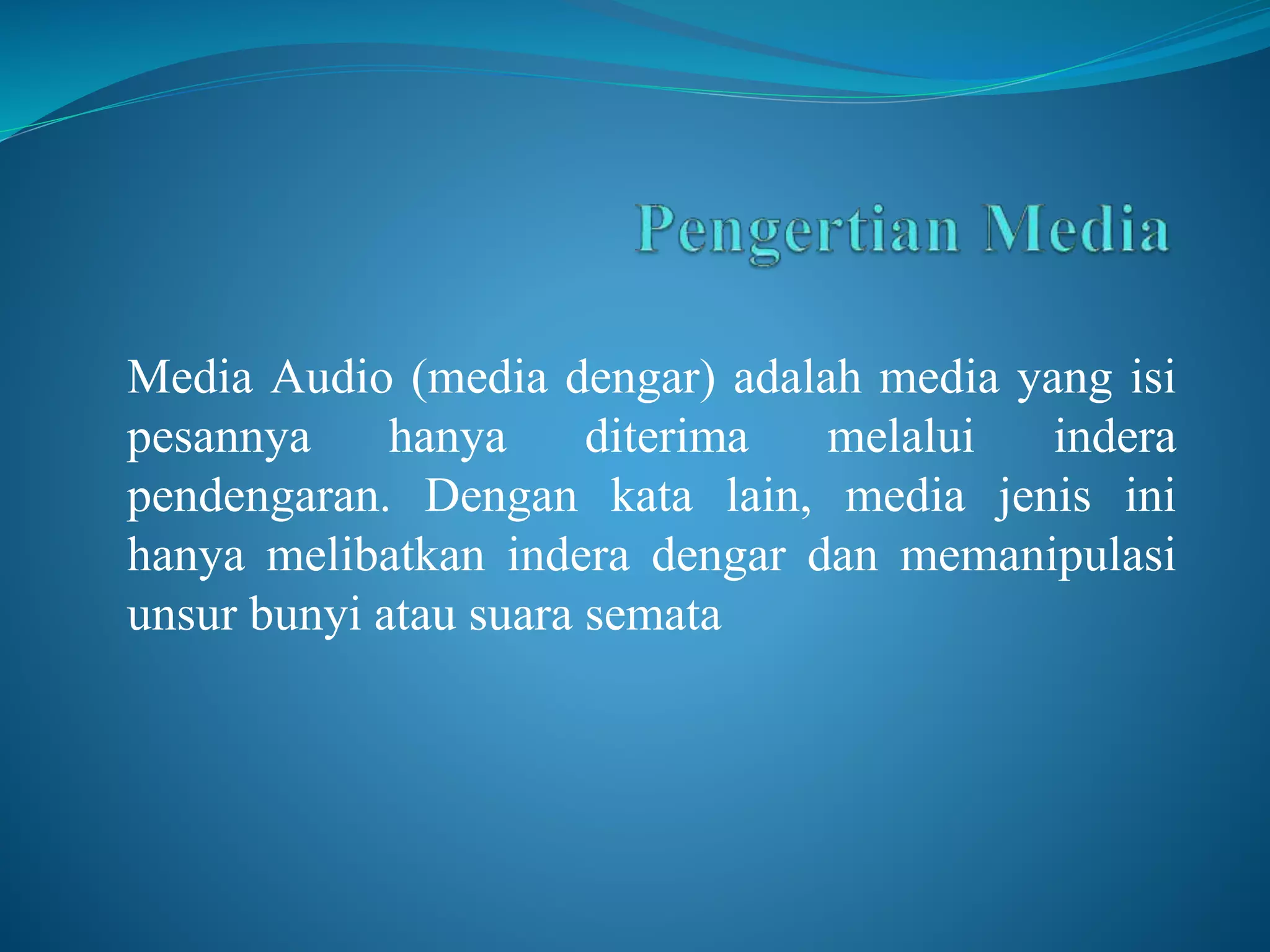 Presentation1 media pembeljaran (Chapter Audio | PPTX