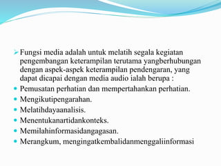 Presentation1 media pembeljaran (Chapter Audio | PPTX