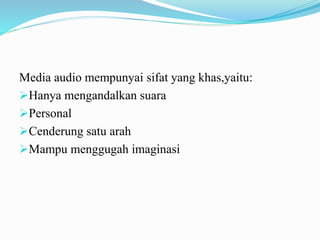 Presentation1 media pembeljaran (Chapter Audio | PPTX