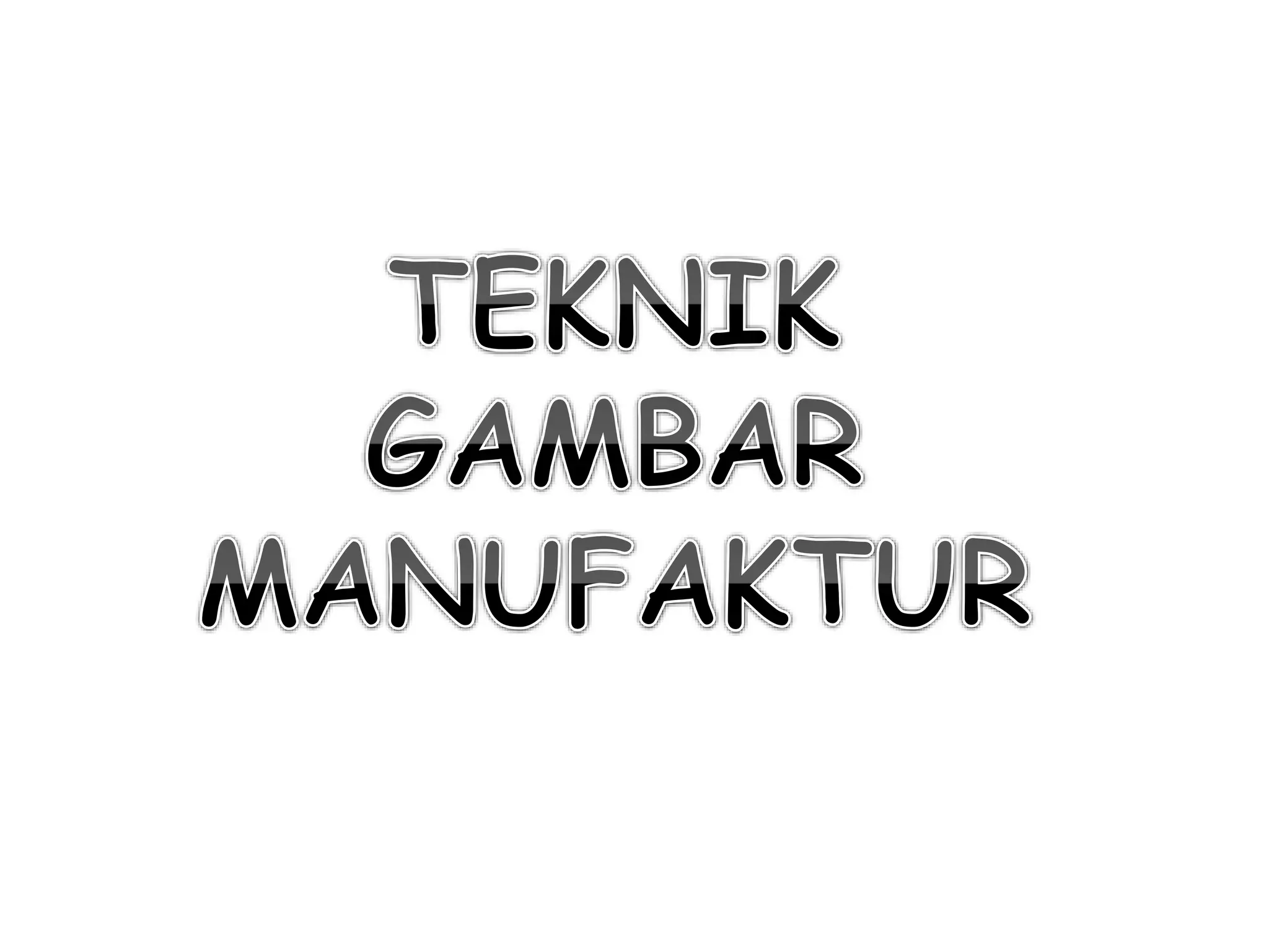 Presentation1 menerapkan aturan teknik gambar | PPTX