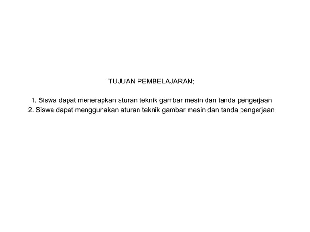 Presentation1 menerapkan aturan teknik gambar | PPTX