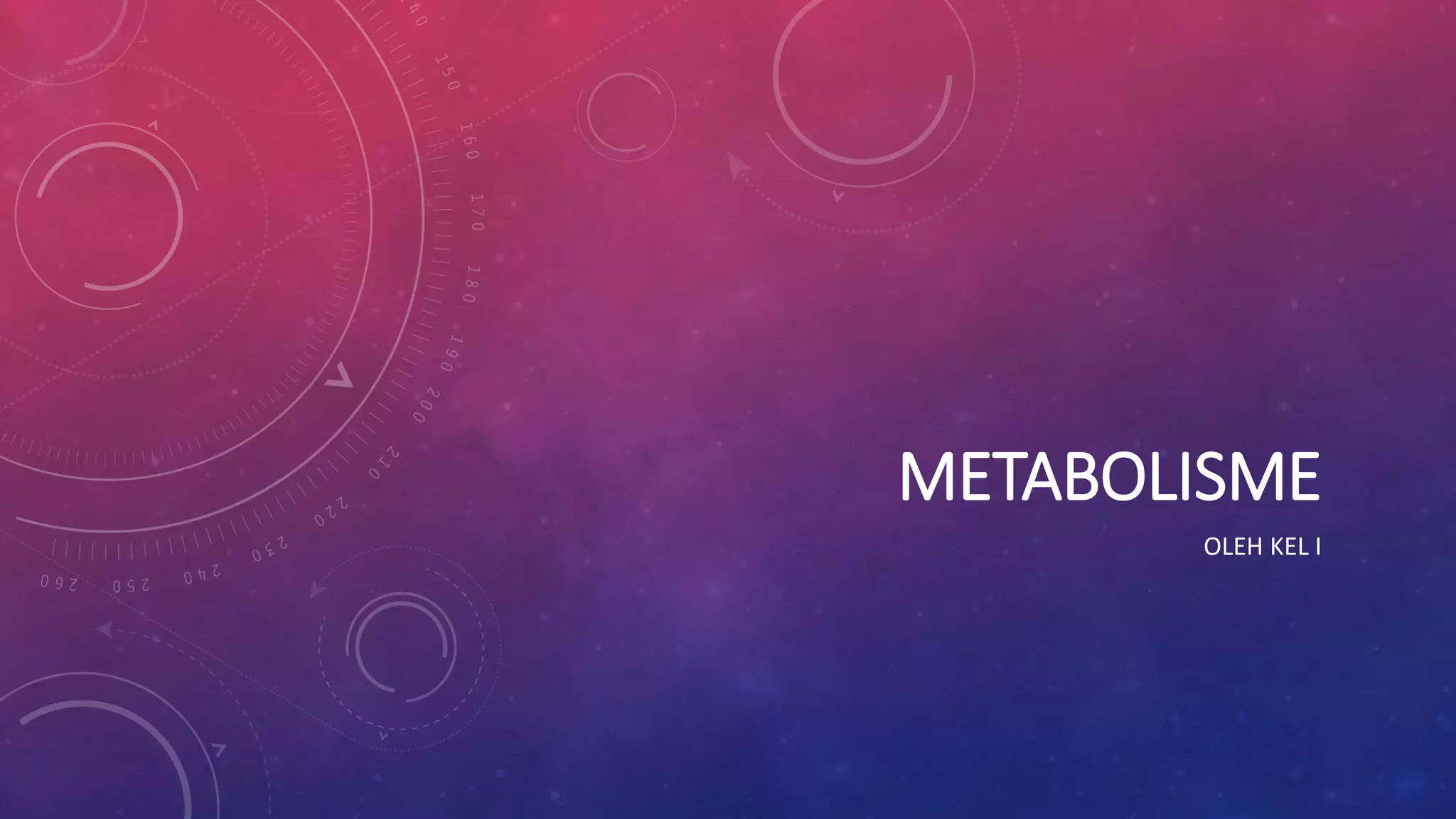 Presentation1 metabolisme | PPT