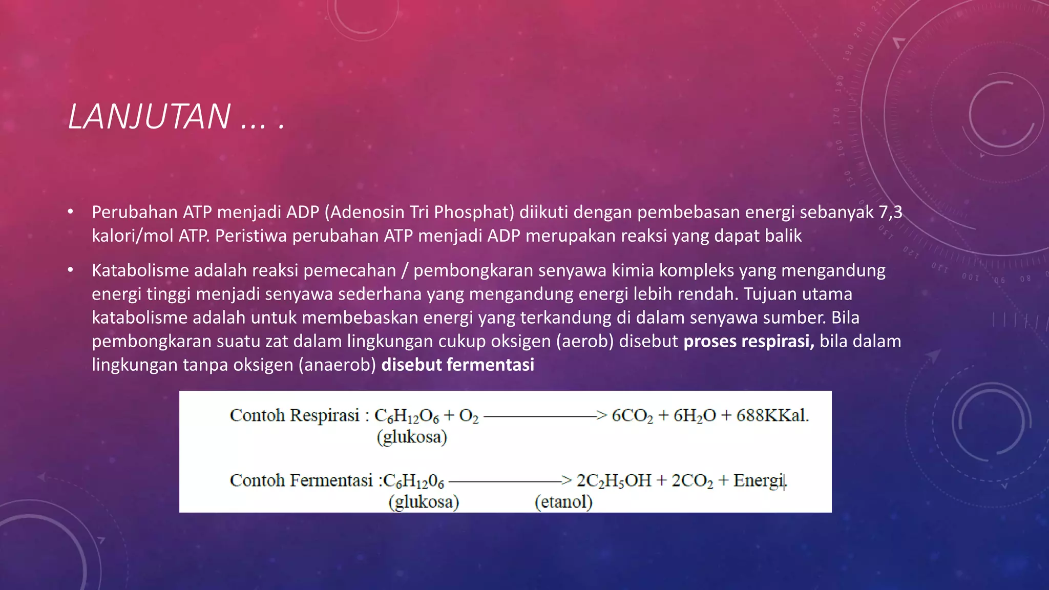 Presentation1 metabolisme | PPTX
