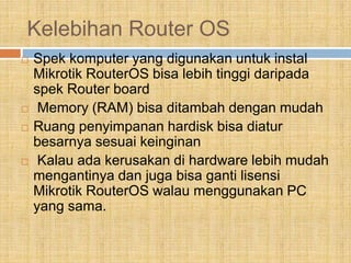 Presentation1 mikrotik | PPT