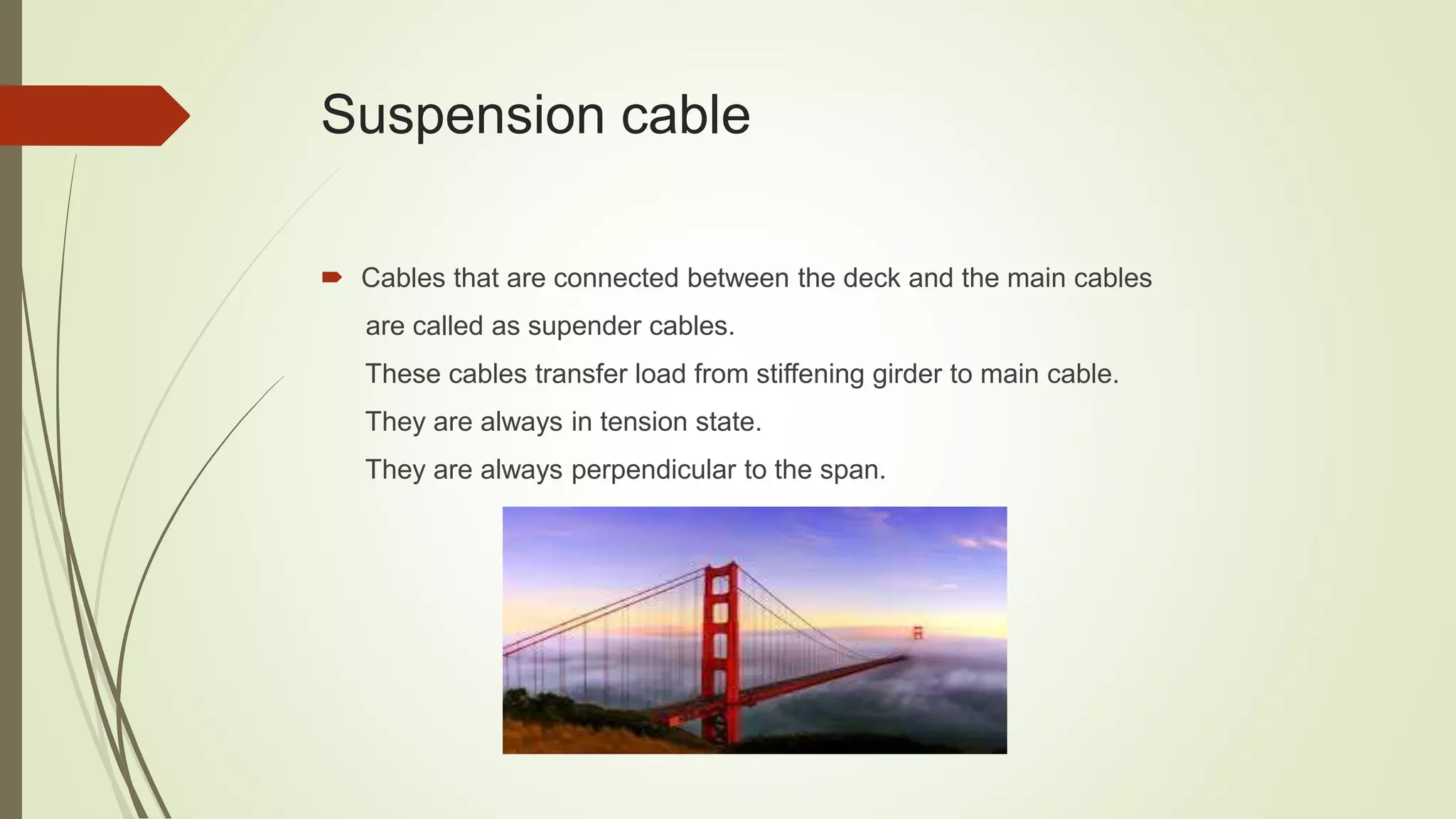 Presentation on Suspension Bridge | PPTX