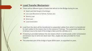 Presentation on Suspension Bridge | PPTX | Civil Engineering Industry ...