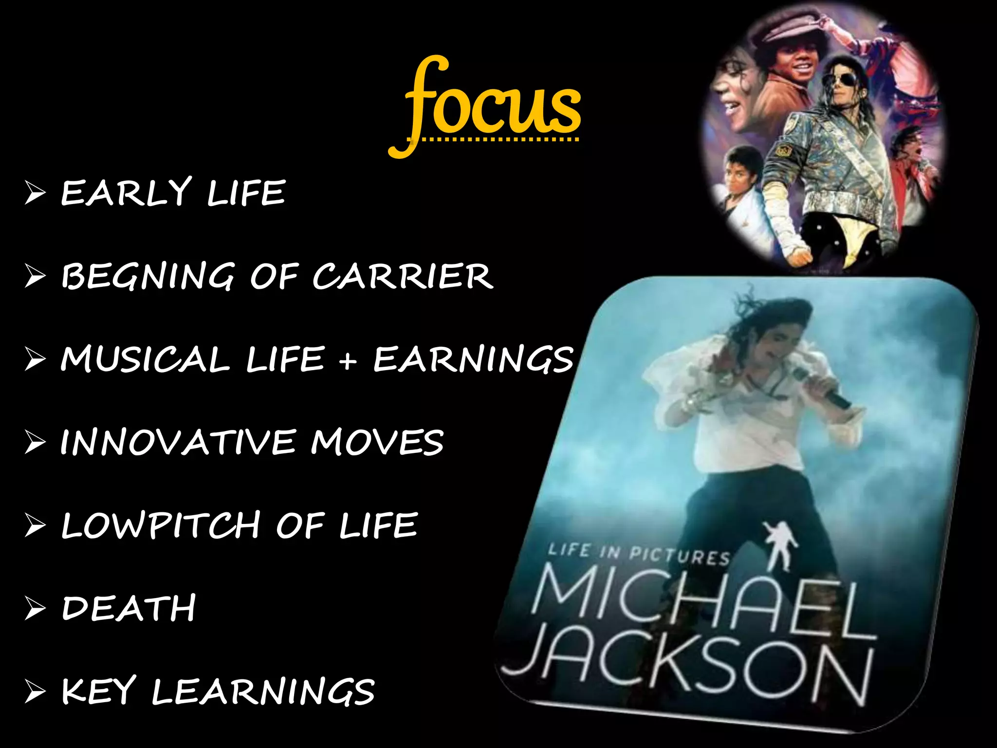 michael jackson king of pop ppt | PPTX