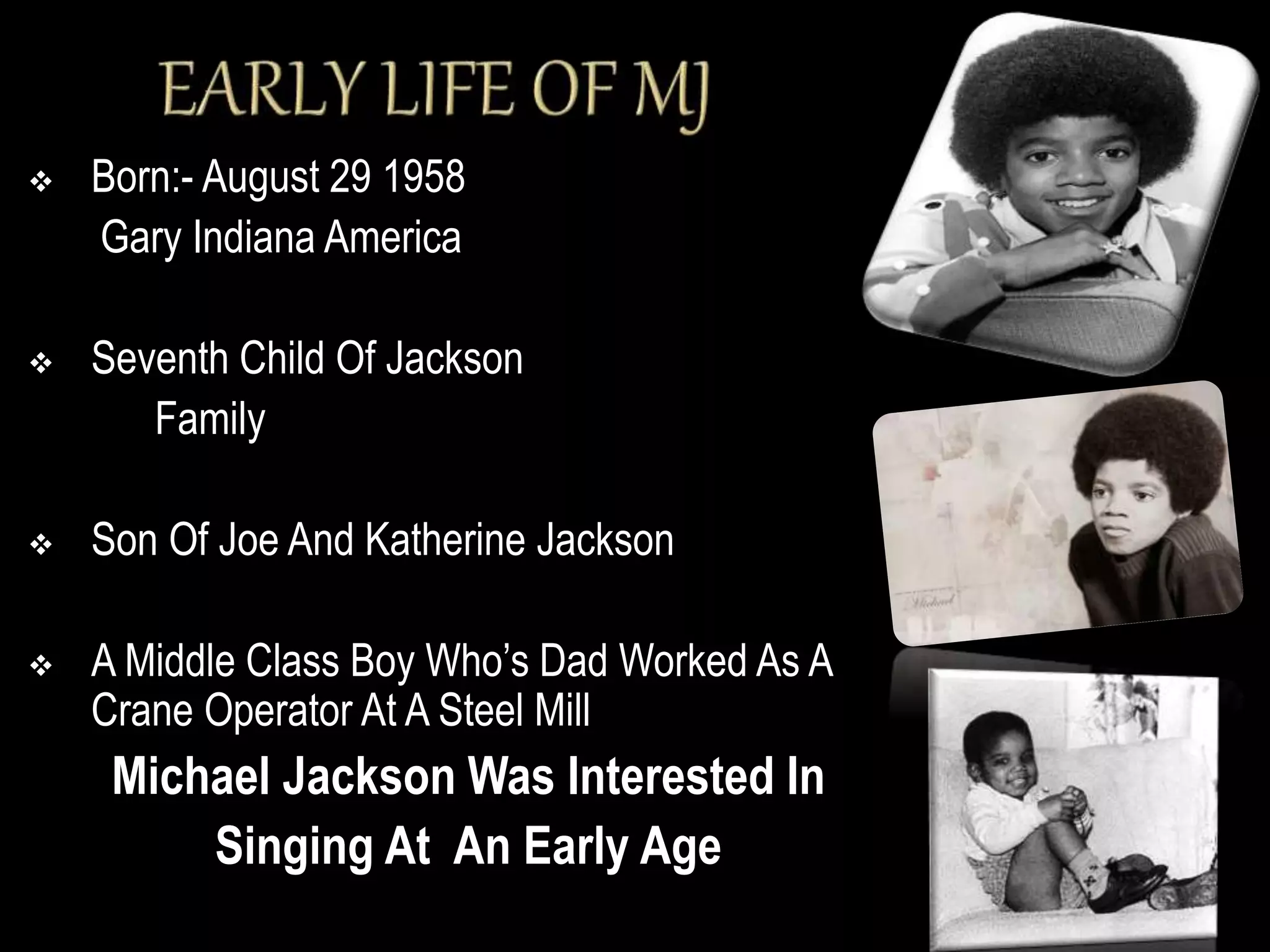 michael jackson king of pop ppt | PPTX