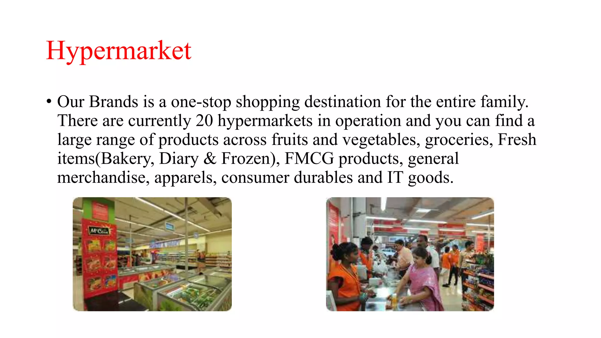 Presentation on more retail | PPTX