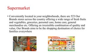 Presentation on more retail | PPTX