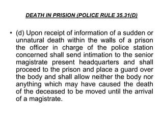 Inquest and Law related to it muhammad farooq khan | PPT
