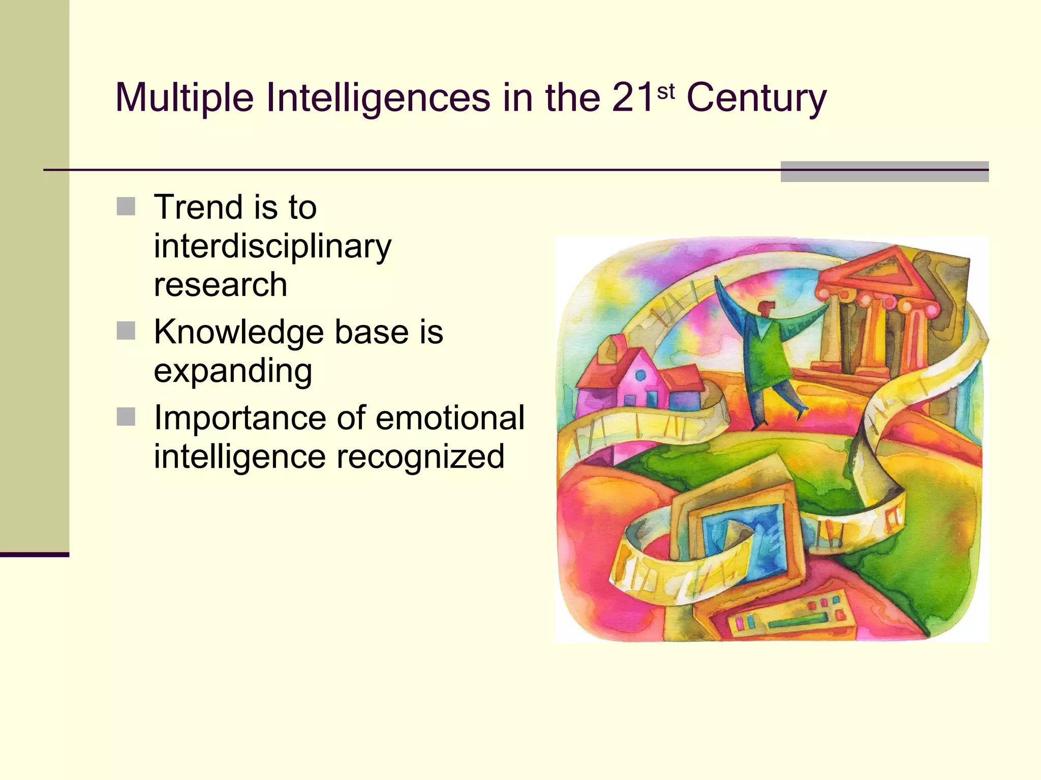 Presentation1 multiple intelligences | PPT