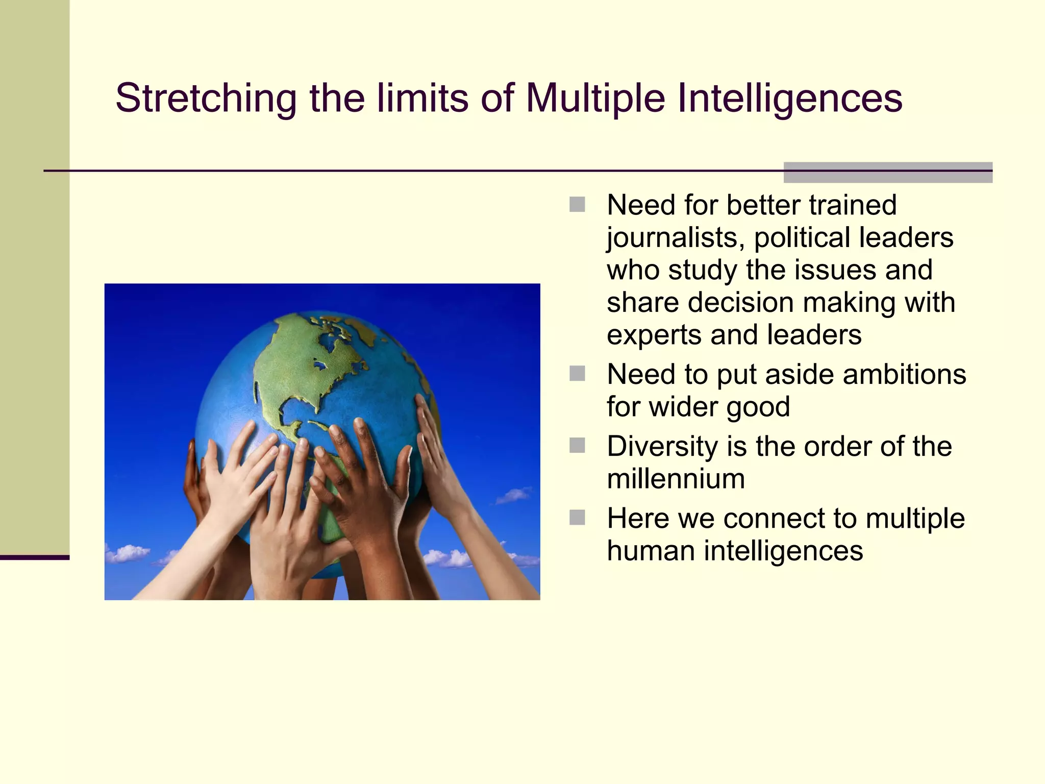 Presentation1 multiple intelligences | PPT