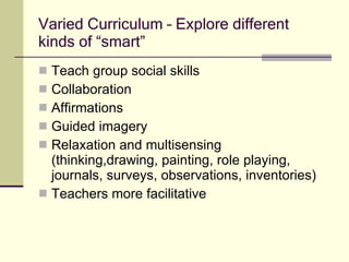 Presentation1 multiple intelligences | PPT