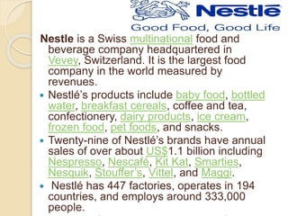 nestle case study | PPTX