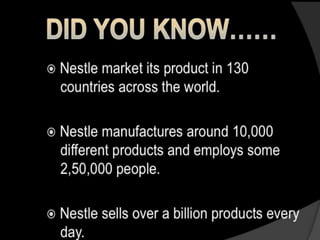 Nestle Organizational structure | PPTX