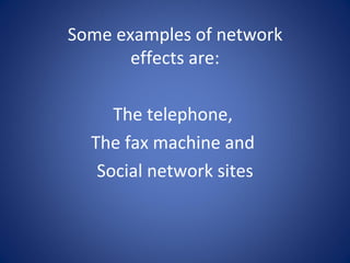 Presentation1 network effect 2.ppt new | PPT
