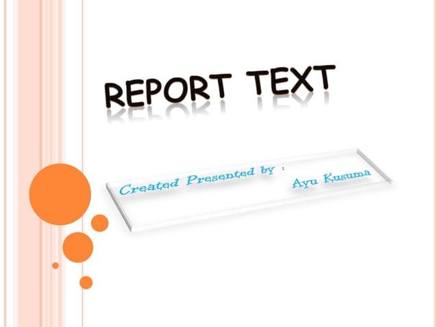 Report text | PPT