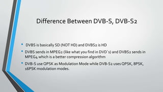 Digital Video Broadcasting (DVB) | PPTX