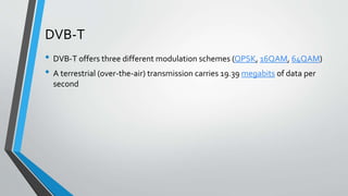 Digital Video Broadcasting (DVB) | PPTX