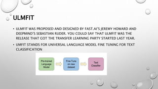 A Light Introduction to Transfer Learning for NLP | PPT