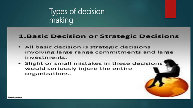 Decision Making Strategies | PPT