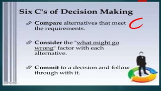 Decision Making Strategies | PPTX