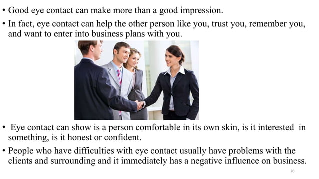 Non verbal Communication in Business. | PPTX