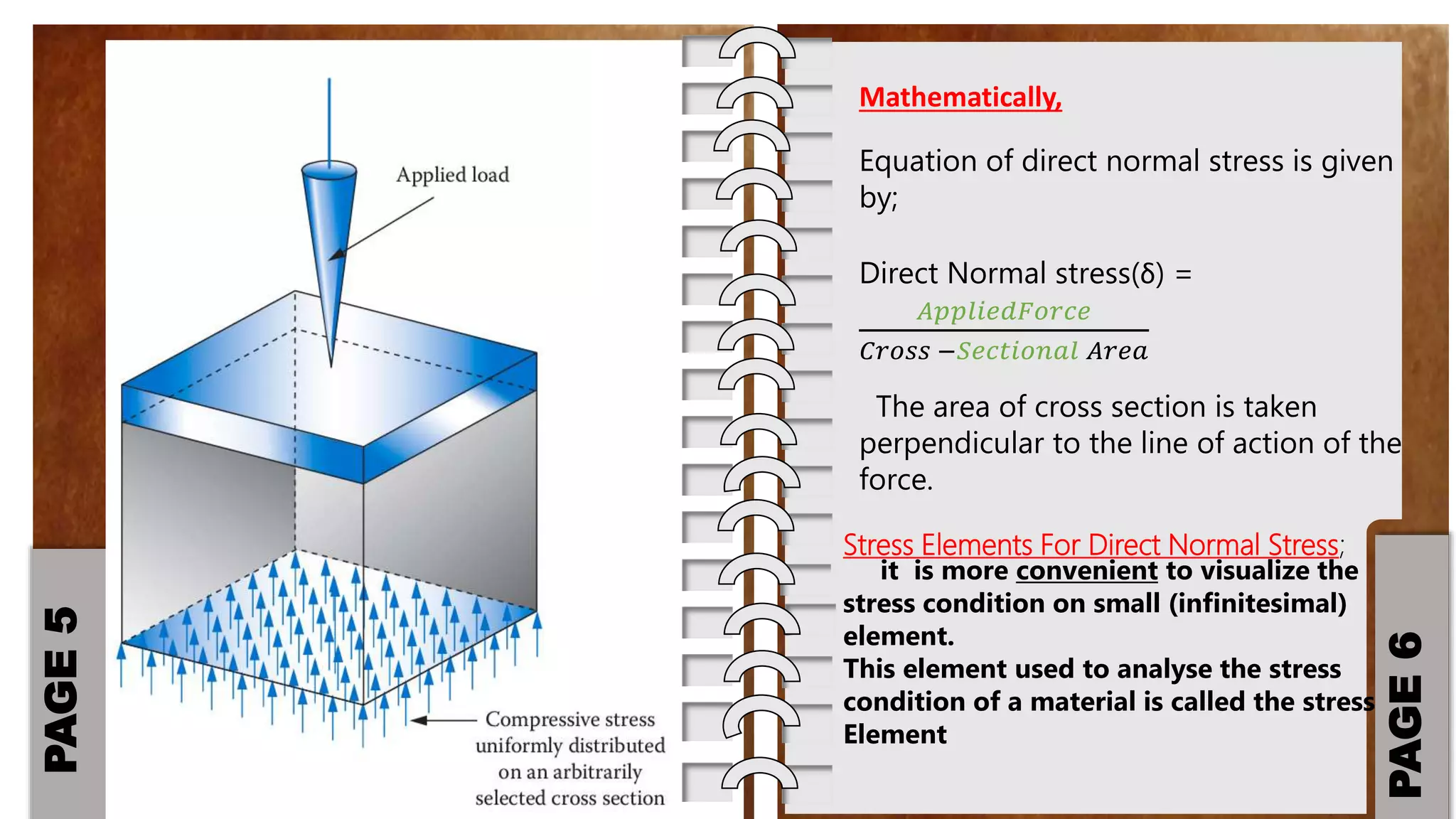 Simple Stress and strain | PPTX