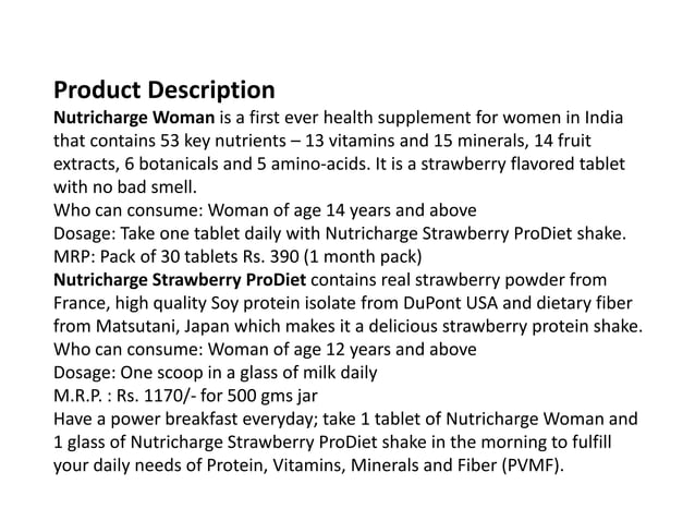 Presentation1nutricharge | PPTX | Healthy Cooking and Eating | Food & Drink