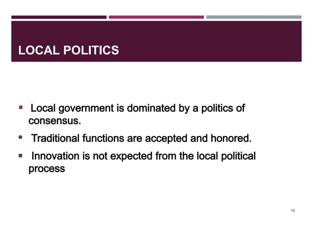 Why care about local and global politics? | PPTX