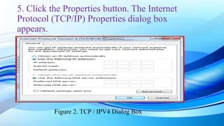 ICT Assigning a static IP Address | PPTX