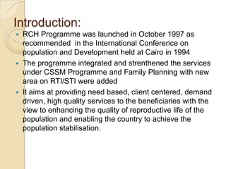 Presentation1 on Reproductive & Child Health | PPTX