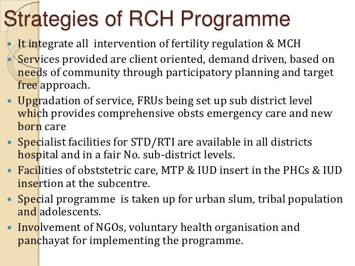 Presentation1 on Reproductive & Child Health