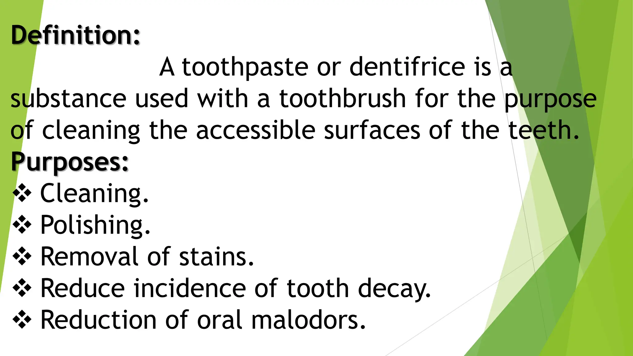 Presentation ON TOOTH PASTE For pharmacy student .pptx