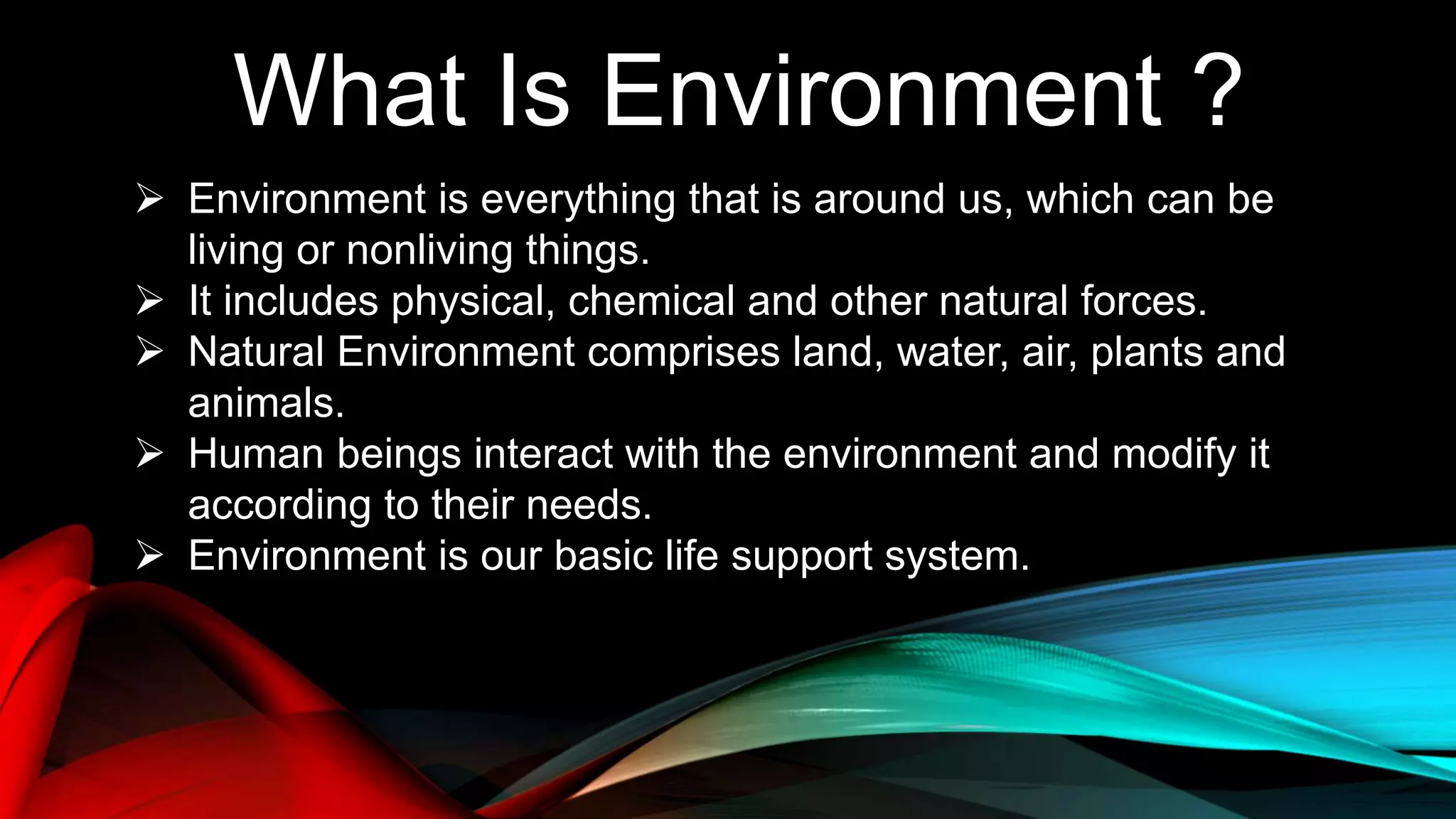 Our environment Class - 7 | PPTX