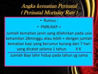 Ukuran-ukuran epidemiologi | PPT