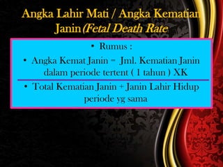 Ukuran-ukuran epidemiologi | PPT