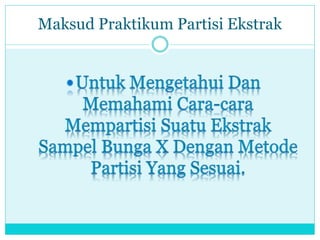 Presentation1 partisi | PPTX