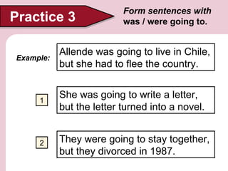 Presentation 1 past tenses | PPS