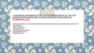 pathological gait by Dr.Vinita PHYSIOTHERAPY JUNOON MY YOU TUBE CHANNEL | PPT