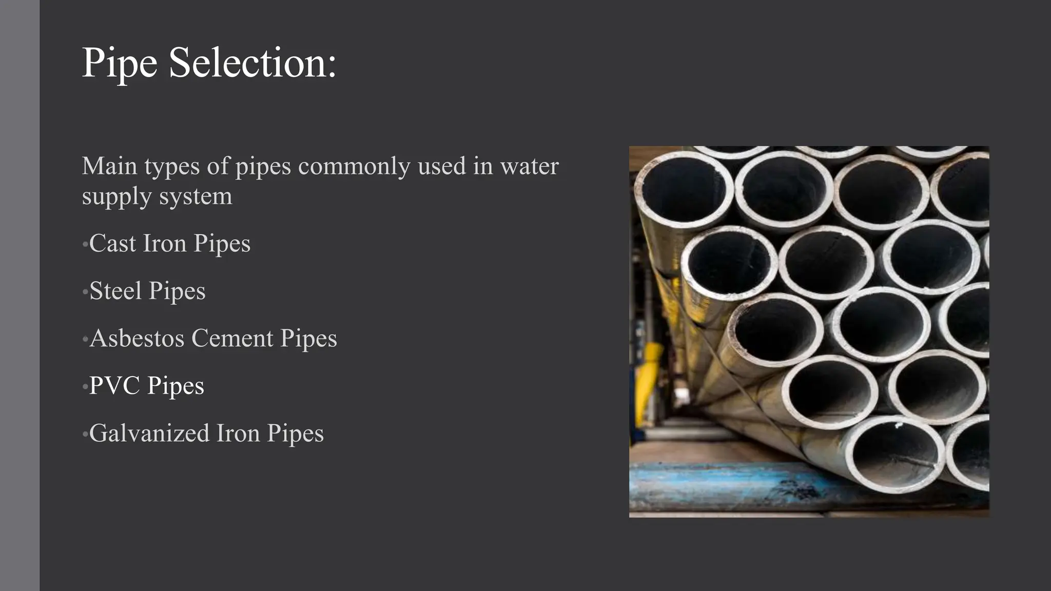 Water Supply Design of Housing Society Using EPANET | PPTX