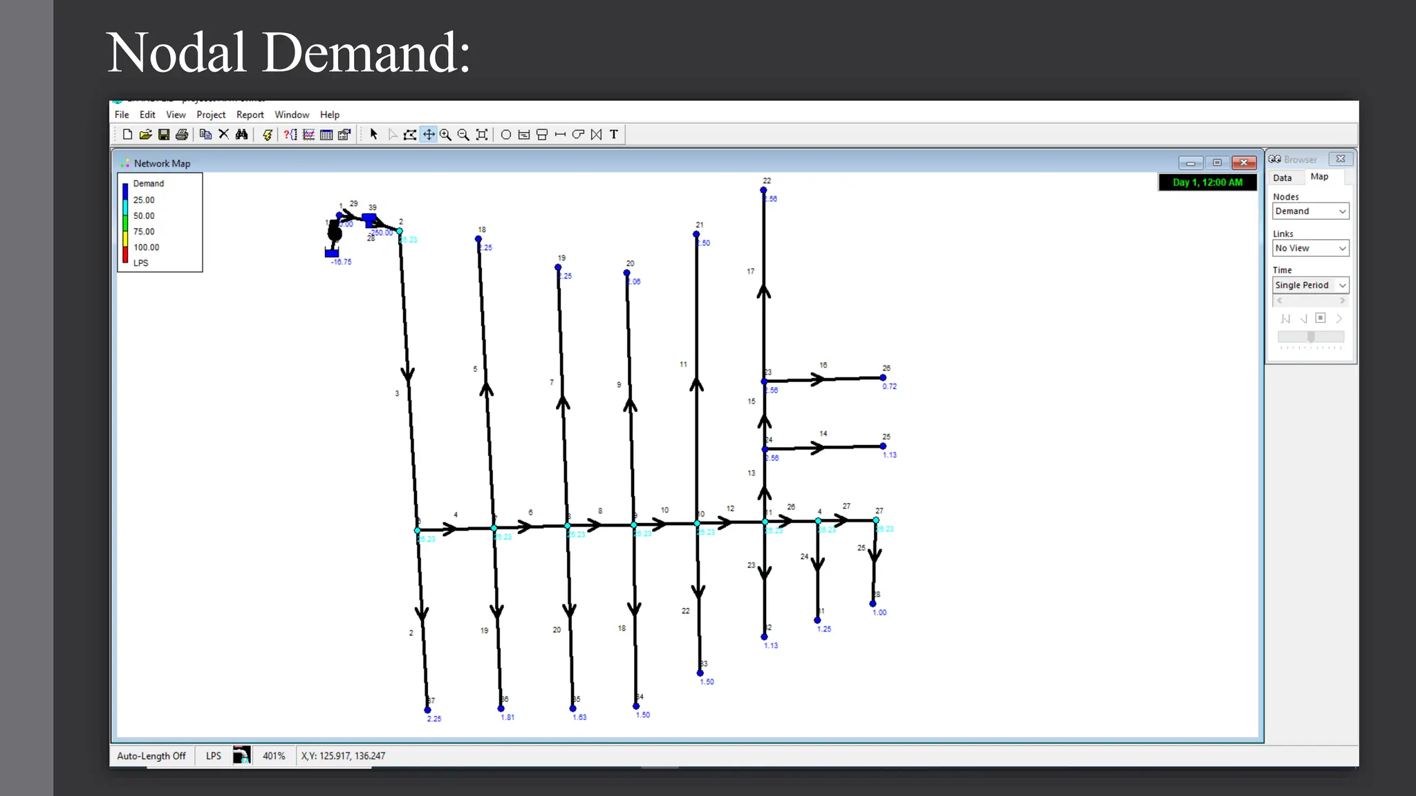 Water Supply Design Of Housing Society Using Epanet Pptx