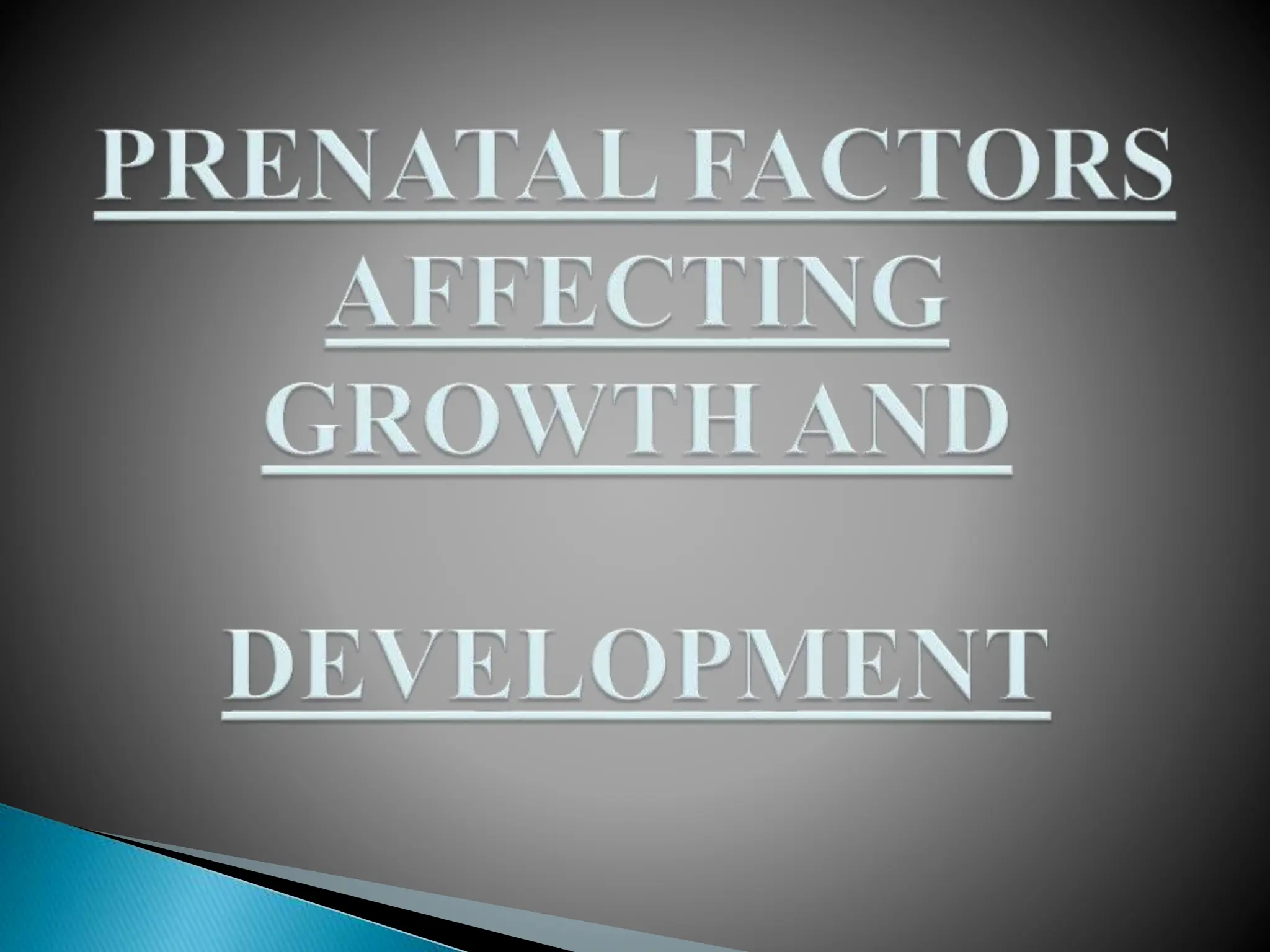 PPT on Embryological and fetal development | PPTX