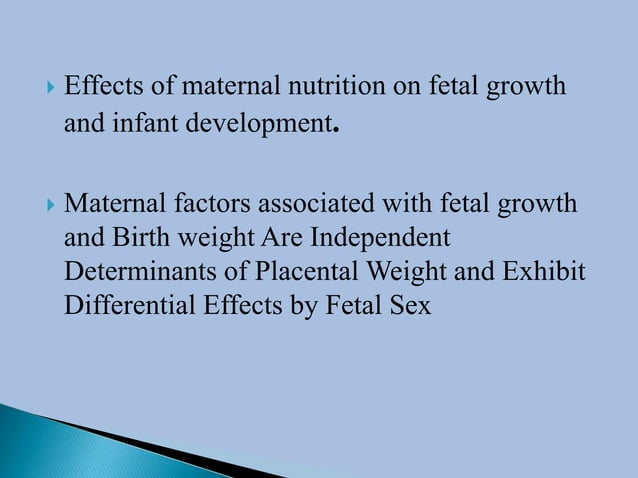PPT on Embryological and fetal development | PPTX