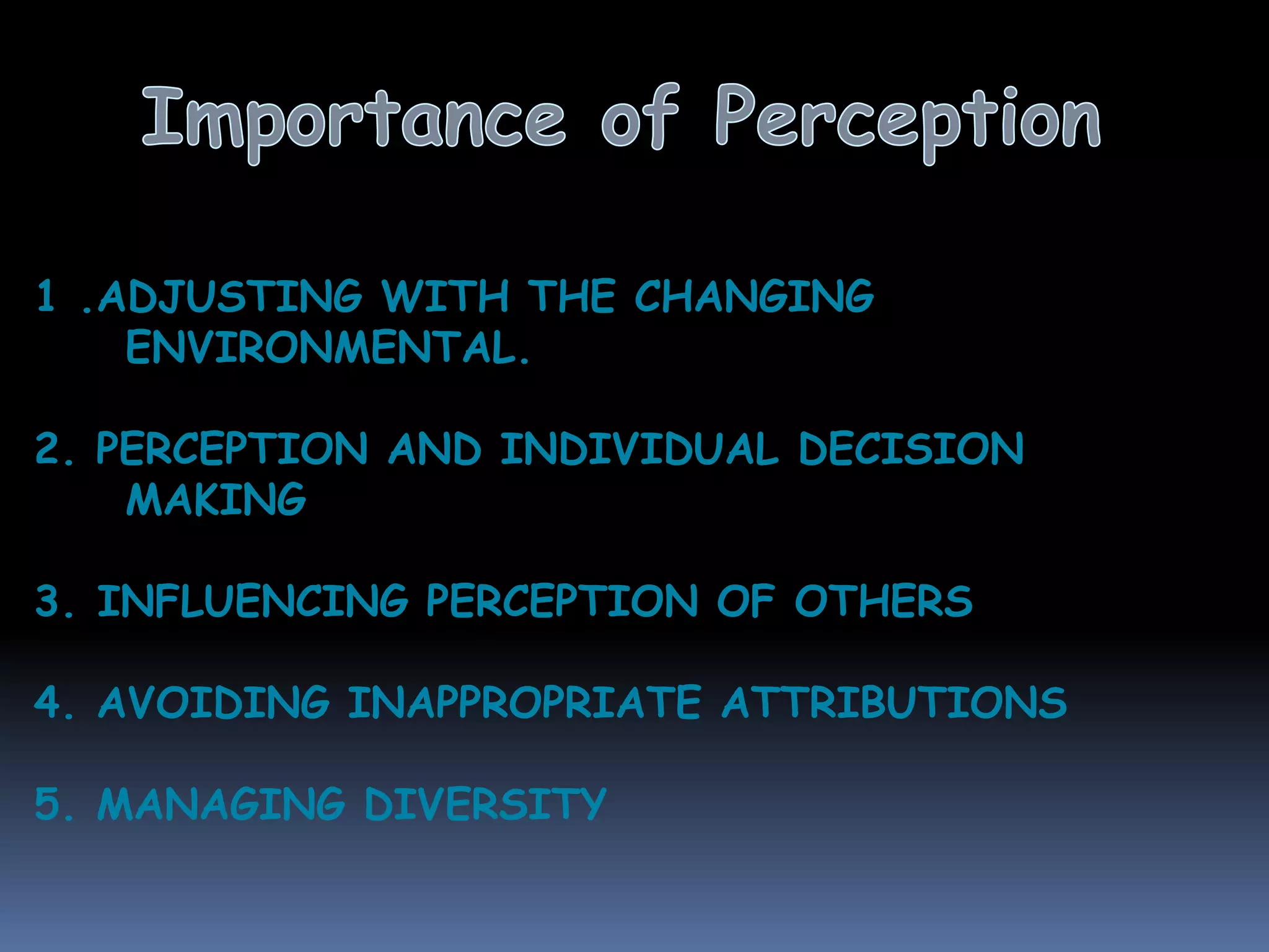 PowerPoint Presentation on perception | PPTX | Science