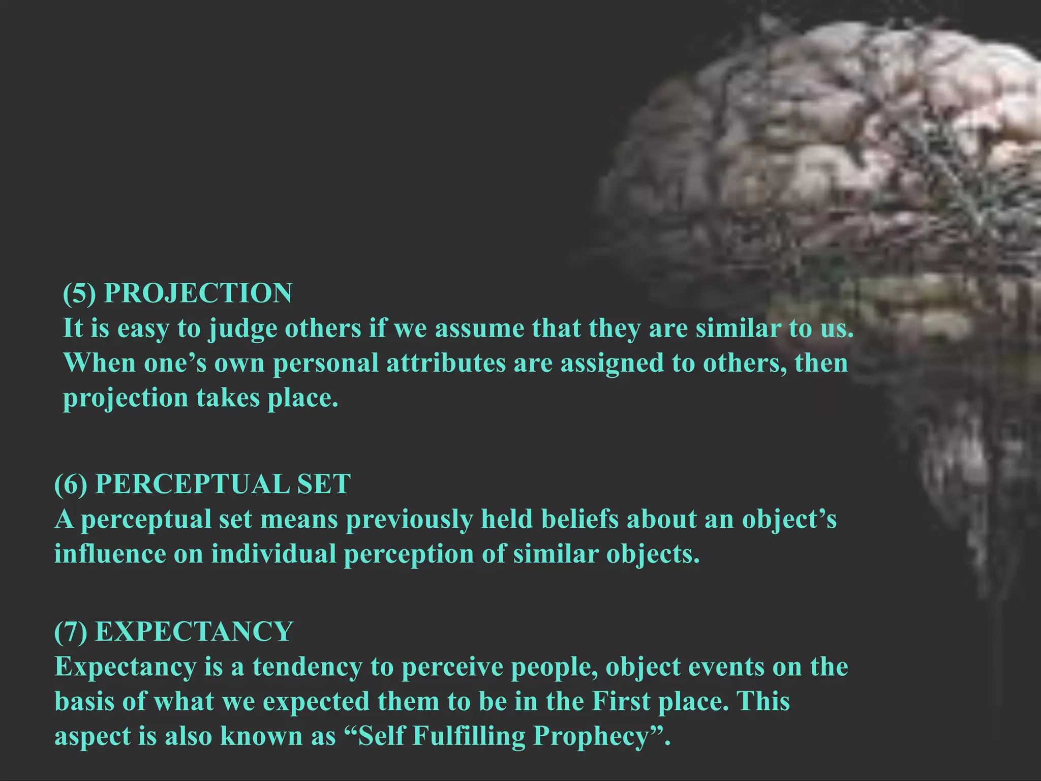 PowerPoint Presentation on perception | PPTX | Science